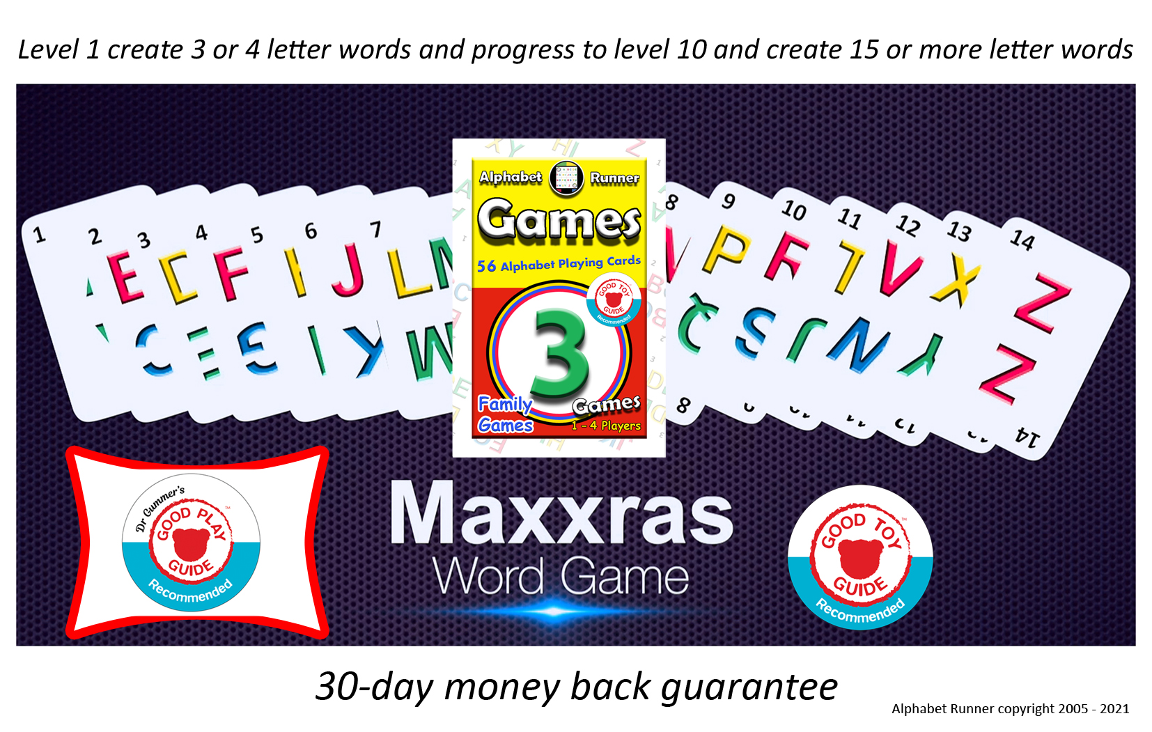 Alphabet Runner - Award-winning Family Games